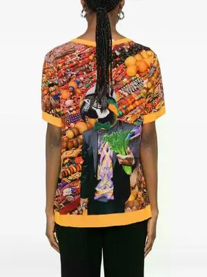 The Artistylist Graphic-print T-shirt - Orange