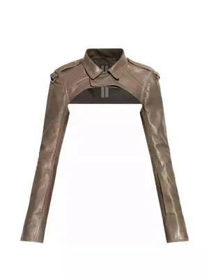 Rick Owens Zip-cuff Biker Jacket