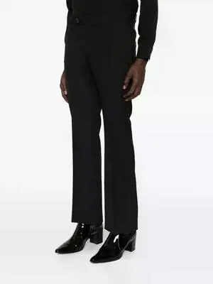ERNEST W. BAKER Pressed-crease Flared Trousers