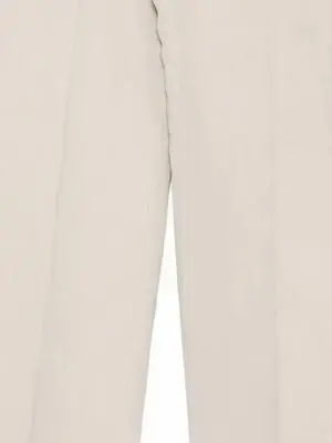 Antonelli Firenze Robinia Pressed-crease Trousers - Grey