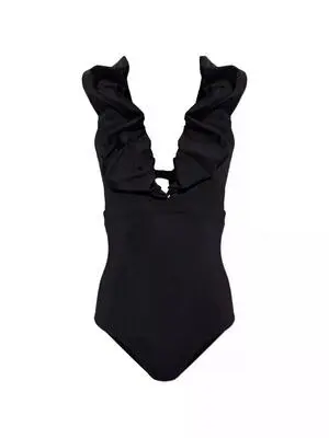 MAIÔ PARIS Palazzo Swimsuit - Black