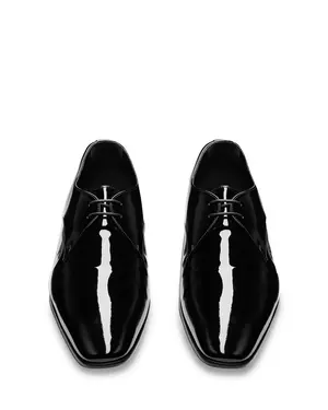 Saint Laurent Gabriel Derbies In Calfskin Leather