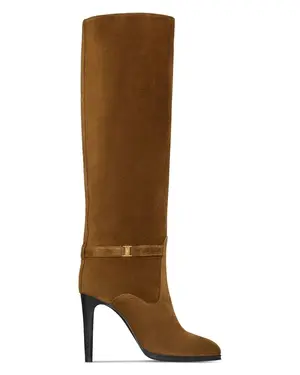 Saint Laurent Diane Boots - Land