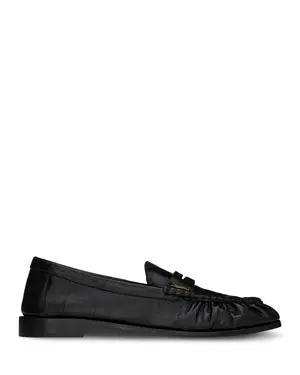 Saint Laurent Le Loafer" Eel Skin Loafers