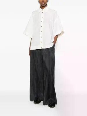 Soh Pinstriped Wide-leg Pants
