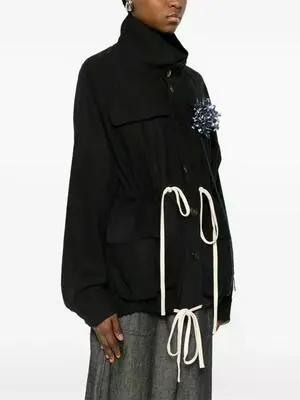 Soh Floral Appliqué Jacket