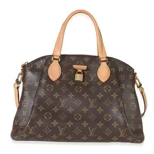 LOUIS VUITTON Rivoli Mm Shoulder Bag Monogram Canvas