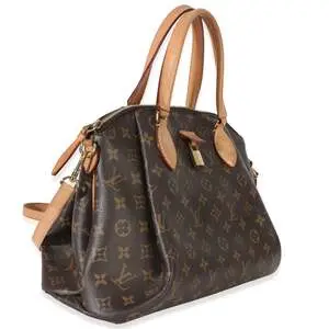 LOUIS VUITTON Rivoli Mm Shoulder Bag Monogram Canvas