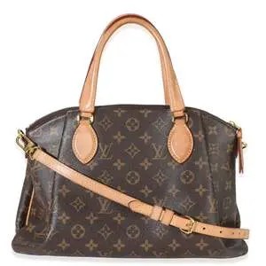 LOUIS VUITTON Rivoli Mm Shoulder Bag Monogram Canvas
