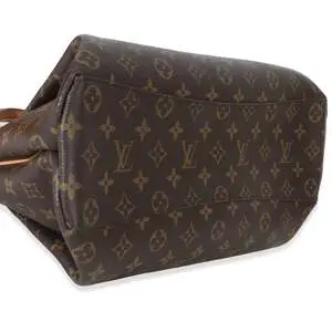 LOUIS VUITTON Rivoli Mm Shoulder Bag Monogram Canvas