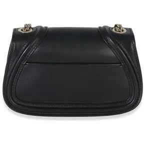 Gucci Calfskin Blondie Chain Shoulder Bag - Black