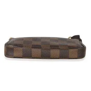 LOUIS VUITTON Damier Ebene Canvas Pochette Accessories - Brown