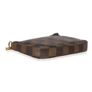 LOUIS VUITTON Damier Ebene Canvas Pochette Accessories - Brown