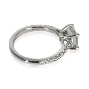 Tiffany & Co. 0.99 Ct Princess Diamond Novo Engagement Ring