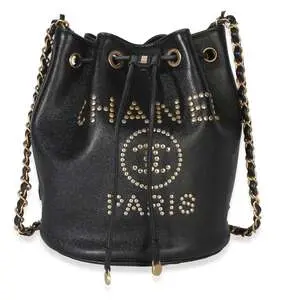 Chanel Gold Tone Bucket Bags For Women