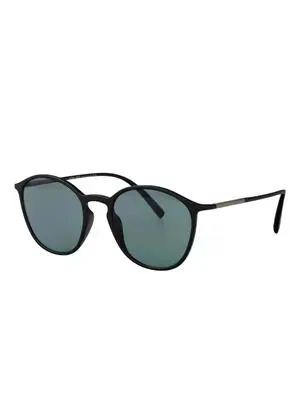 Giorgio Armani Round Frame Sunglasses