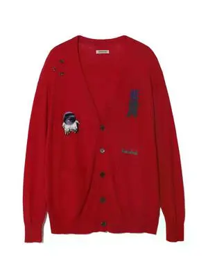Undercover Graphic-print Cardigan
