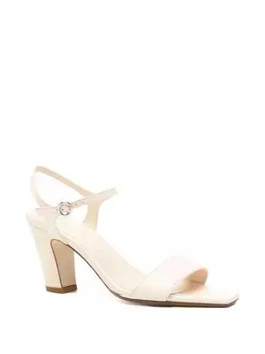 AeydĒ Buckle-fastening Square-toe Sandals - Neutrals