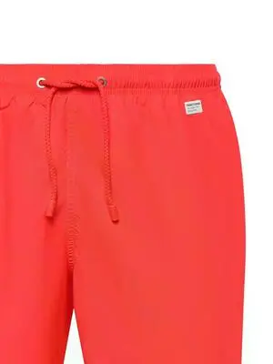 MC2 SAINT BARTH Drawstring-waist Swim Shorts - Red