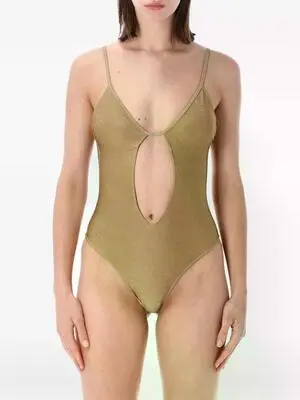 MATINEE Lilly Cut-out Swimsuit - Gold