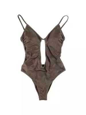 MATINEE Lilly Cut-out One-piece Swimsuit - Brown