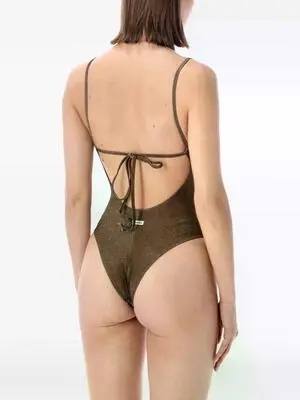 MATINEE Lilly Cut-out One-piece Swimsuit - Brown