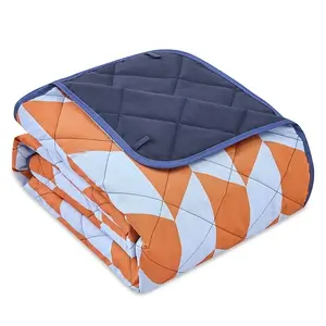HUNTER LUGGAGE Hunter Foldable 60 X 72 Outdoor Blanket With Easy Carry Handles - Reading Geometric