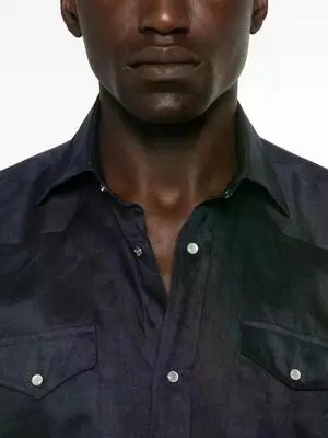 SARTORIO NAPOLI Linen Shirt