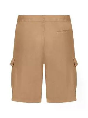 120% Lino Linen Cargo Shorts - Neutrals