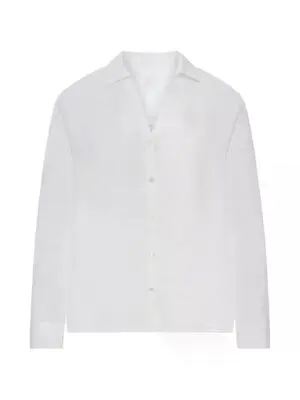 120% Lino Long-sleeve Linen Shirt