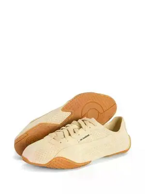 JIL SANDER X Puma Perforated Lace-up Sneakers