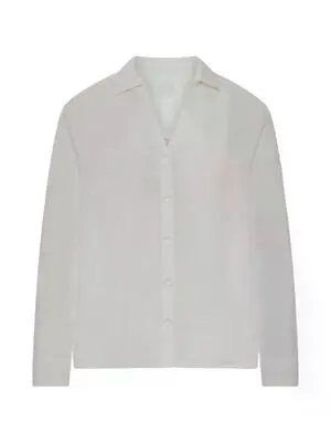 120% Lino Button-up Linen Shirt