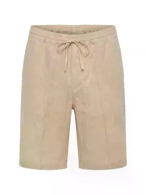 120% Lino Linen Drawstring Shorts - Neutrals