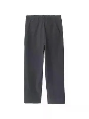 GOLDWIN Pleated Straight-leg Trousers - Grey