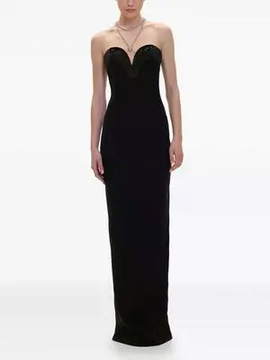 V:PM ATELIER Sindel Cape-overlay Maxi Dress