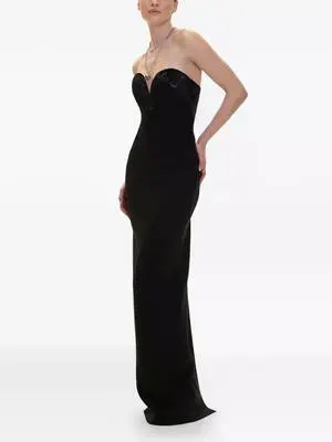 V:PM ATELIER Sindel Cape-overlay Maxi Dress