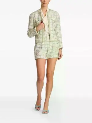 WEILL Braided-trim Tweed Jacket