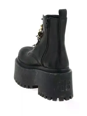 Balenciaga Strike Charm-embellished Ankle Boots