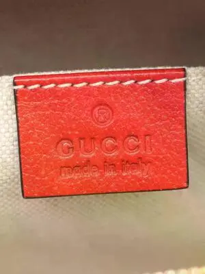 Gucci Gg Supreme Monogram Apple Shoulder Bag