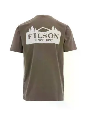 Filson Logo-print Graphic-back T-shirt - Brown
