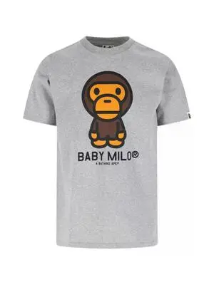 A BATHING APE Baby Milo T-shirt - Grey