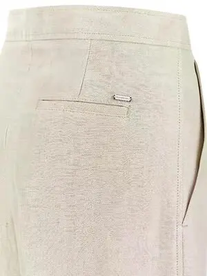 Paul & Shark Pleated Wide-leg Trousers