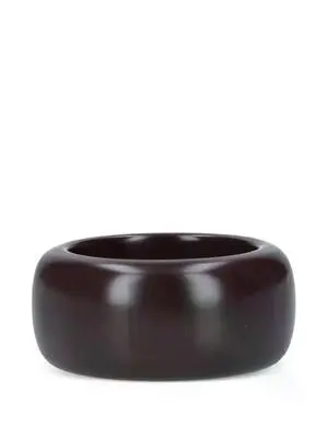 THE FRANKIE SHOP Matte Bangle Bracelet - Brown
