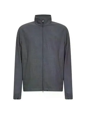 Herno Zip-up Stand-collar Jacket - Grey