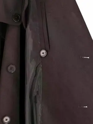 THE FRANKIE SHOP Dursley Double-breasted Trench Coat - Brown