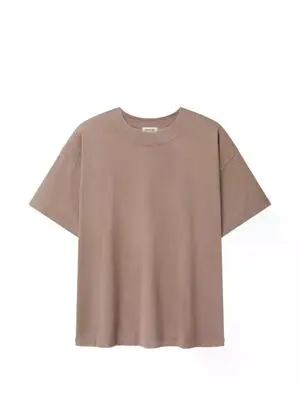 Fear Of God Clean Neck Short Sleeve T-shirt - Brown