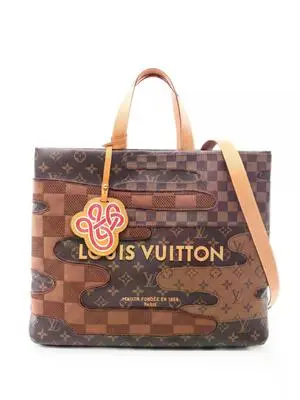LOUIS VUITTON 2021 Mm Shopper Tote - Brown
