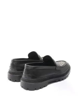 Dior 2010s Oblique Explorer Loafers - Black
