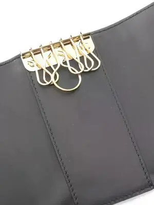 Loewe 2010s Repeat Anagram Key Case