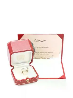 Cartier 2010s Love Diamond Ring - Silver